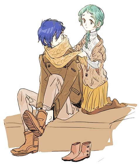 Fuuka And Makoto R Persona