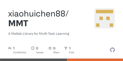 Github Xiaohuichen Mmt A Matlab Library For Multi Task Learning