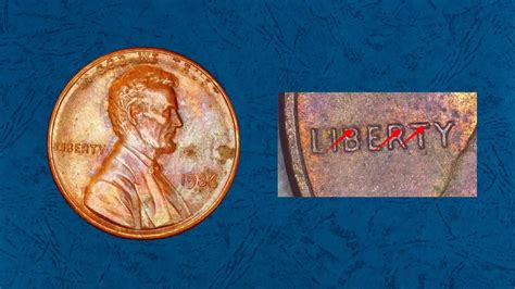 1986 Penny Error List With Pictures Worth Money