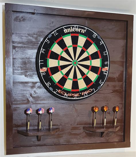 Dartboard Backboard Etsy