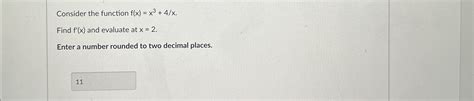 solved consider the function f x x3 4x find f x ﻿and