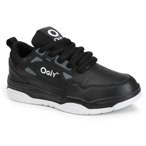 OGIY FULL BLACK GREY STYLISH SNEAKERS FOR MEN at ₹ 376.42/pair | Gents ...