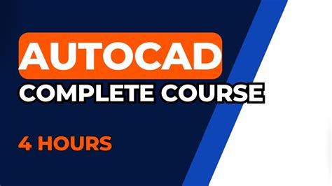 Autocad Complete Course For Beginners Youtube