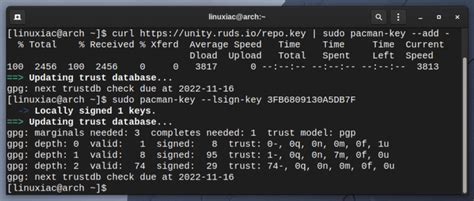 How To Install Unity Desktop Environment On Arch Linux