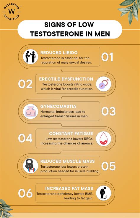 Identifying Common Signs Of Low Testosterone Levels In Men And How To Wellbeing Nutrition