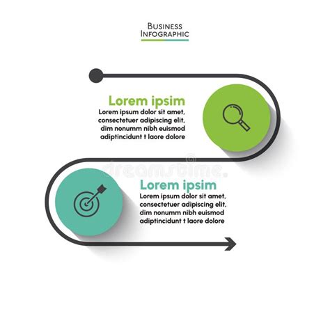 Presentation Business Infographic Template Stock Illustration