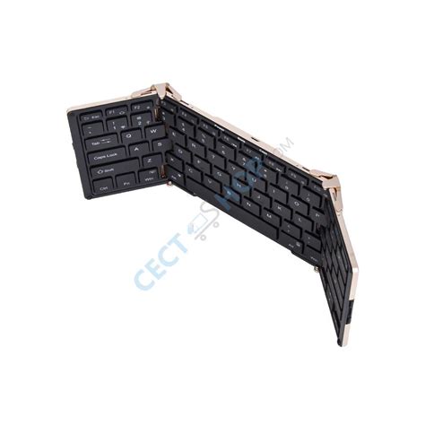 Bow Tri Foldable Bluetooth Backlit Keyboard Hb099b White