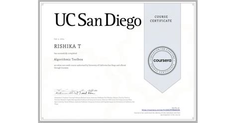 Completed Algorithmic Toolbox Course On Coursera Rishika T Posted On