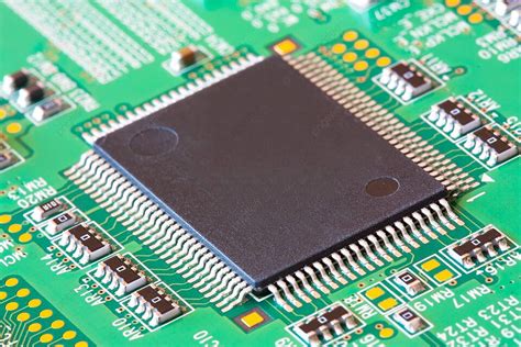 Microelectronics Stock Image Machine Industry Photo Background And