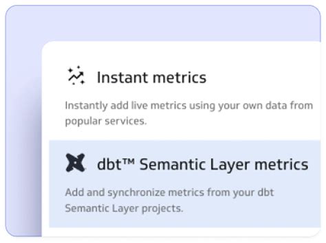 Dbt™ Semantic Layer Unlock The Value Of Metrics For Everyone Klipfolio