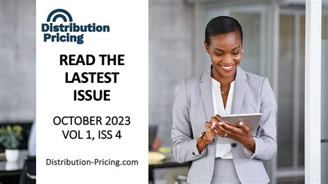Distribution Pricing Journal October 2023 Vol 1 Issue 4 Distribution Pricing