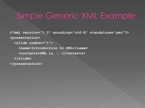 Introduction To Xml Pptx