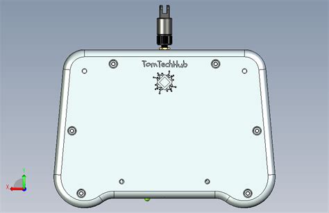 Esp32 遥控器step模型图纸下载 懒石网