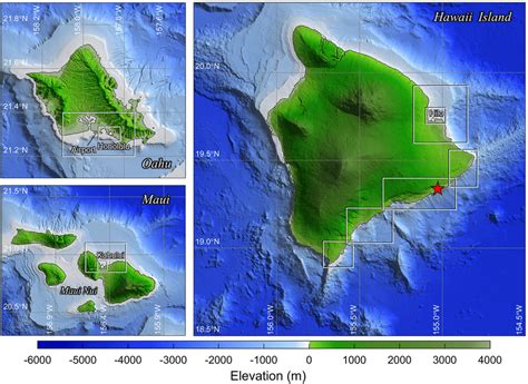 Nested Computational Grids Digital Elevation Models And Location