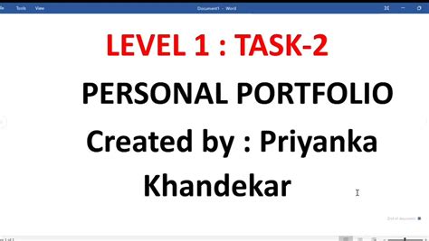 Priyanka Khandekar On Linkedin Level1 Task2 Thankyou Oasisinfobyte
