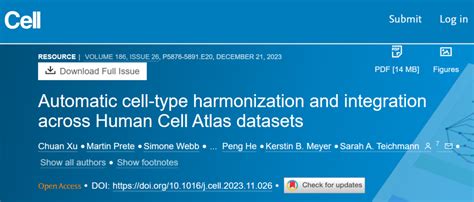 Cell 统一命名与整合跨人类细胞图谱数据！sarah团队开发细胞类型标准化算法 单细胞测序网