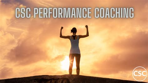 Csc Performance Coaching Csc