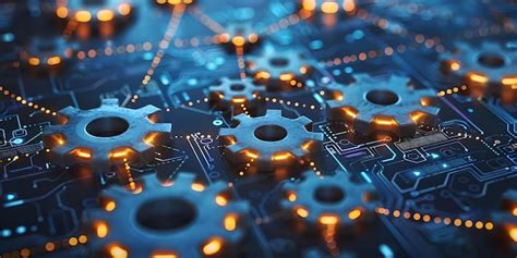 Representation Of Interconnected Cogs Symbolizing Different Elements Of Operational Excellence