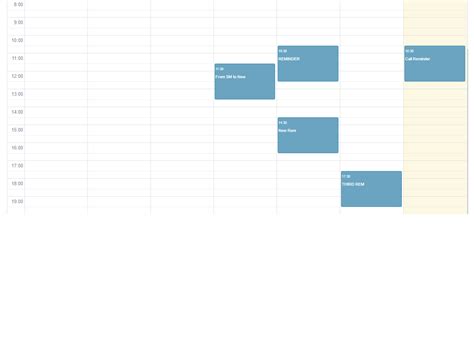 Fullcalendar Custom Time Slots