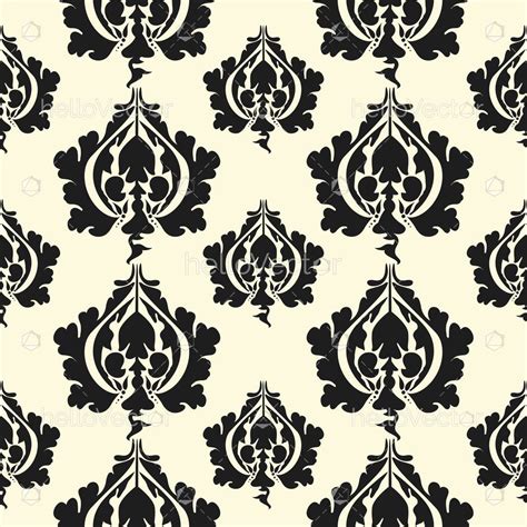 Damask Seamless Pattern Illustration Download Graphics And Vectors