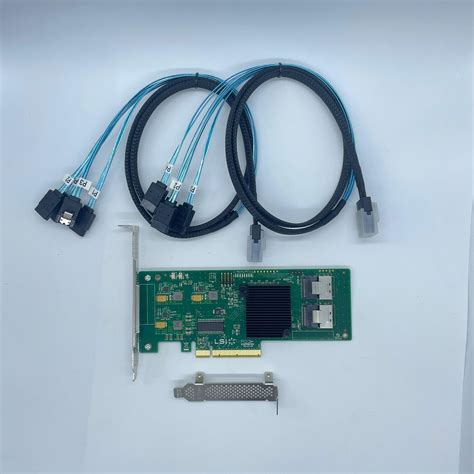 Amazon Com LSI SAS I Port Gb S PCIe HBA RAID SATA Controller Card Electronics