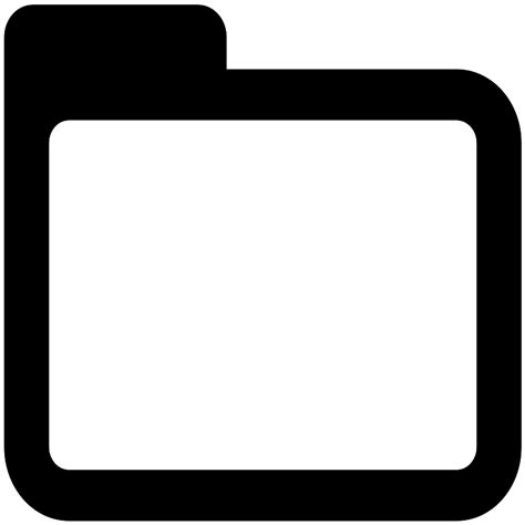 Folder Documents Empty Folder File Directory Vector Svg Icon Svg Repo