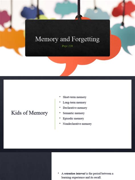 Memory Forgetting 1 Pdf Memory Forgetting 1 Pdf