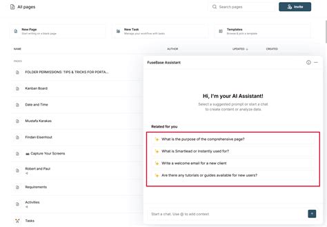 Ai Assistant Quick Guide Fusebase Formerly Nimbus