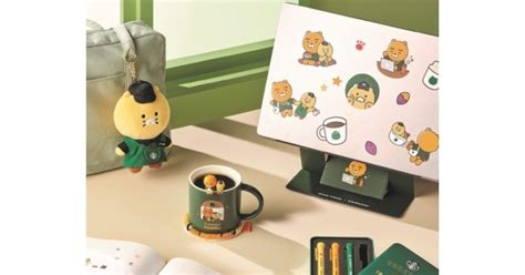 스타벅스 새 학기 맞아 ‘라이언·춘식이 협업 상품 출시