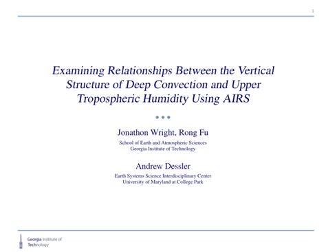 [ppt] Examining Relationships Between The Vertical Structure Of Deep Powerpoint Presentation