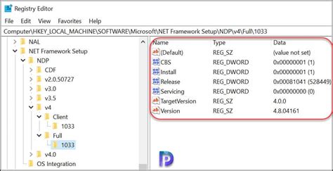 easily find dot net version using sccm cmpivot query