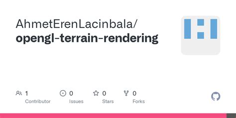 GitHub AhmetErenLacinbala Opengl Terrain Rendering