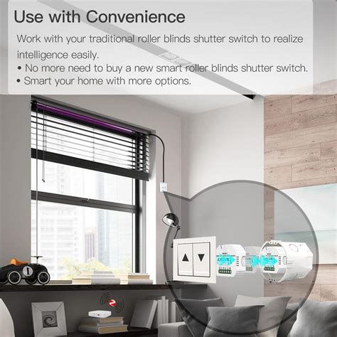 Moes Zigbee Smart Curtain Switch Module Rf433 Diy Motor Relay 108 Zrm