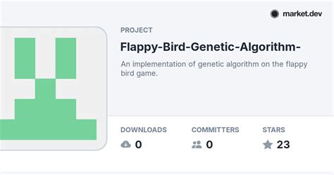 Flappy Bird Genetic Algorithm Ecosystem Directory Marketdev