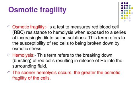 PPT Osmotic Fragility Test Physiology Lab 4 PowerPoint Presentation Free Download ID 9413332