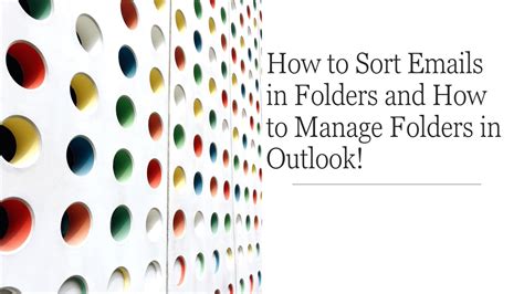 How To Sort Emails In Folders And How To Manage Folders In Outlook USLSoftware