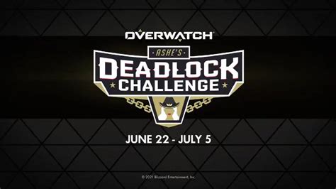 Overwatch Announces New Deadlock Challenge Event After Novel Release