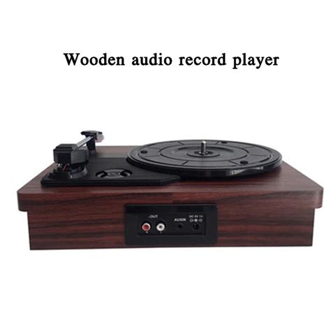 Record Player Wooden Stereo Record Player Antique Vicedeal