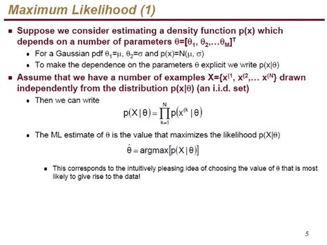 Covered Only Ml Estimator Ppt Download