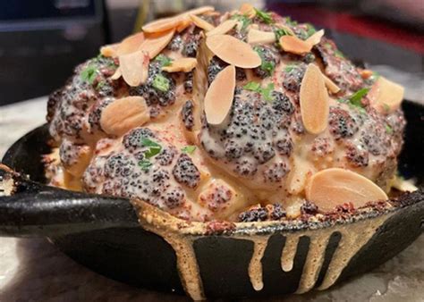 Recipe Glen Ellen Star Wood Roasted Cauliflower With Tahini Almonds