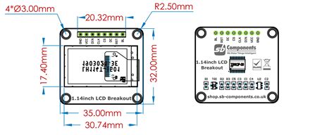 1 14 inch lcd breakout 1 14 display breakout module