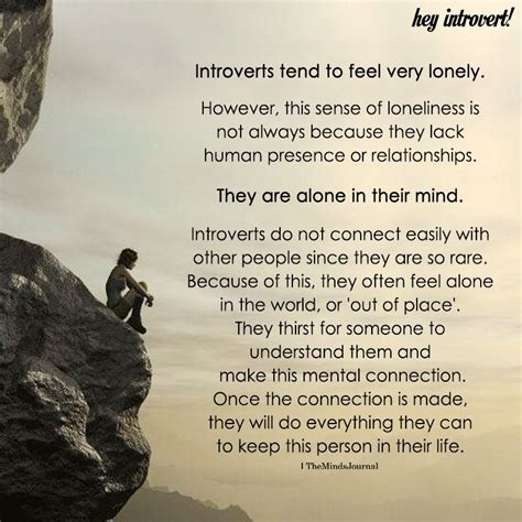Introverts Tend To Feel Very Lonely Artofit