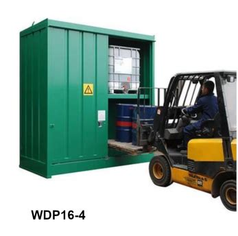 Safe Stor IBC Bunded Storage Security Cage Warehouse