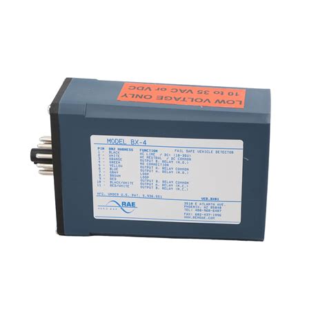 Reno Aande Bx 4 Loop Detector 12 24v Acdc Protec Controls