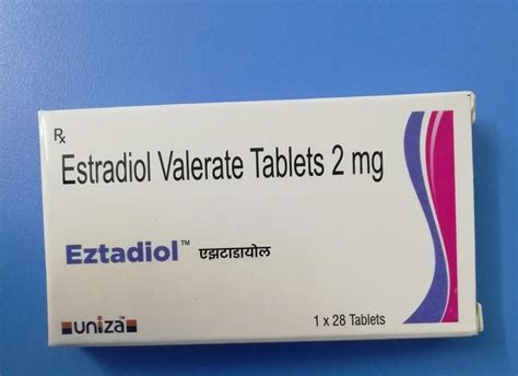 Estradiol Valerate 2mg Tablets At ₹ 250stripe Estradiol Tablets In