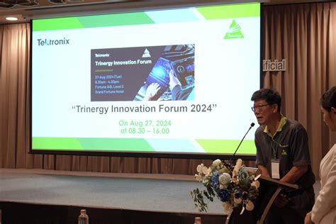 ภาพบรรยากาศงานสมมนา Trinergy Innovation Forum 2024 Tektronix Trinergy Instrument จดจำหนาย