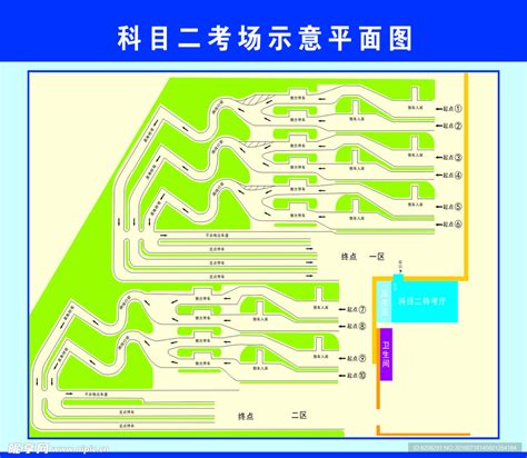科目二考场 最新平面图设计图 广告设计 广告设计 设计图库 昵图网