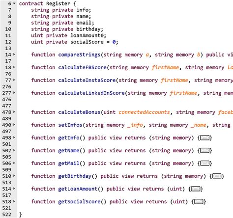 Overview Of The Smart Contract Functions Used In Our Implementation Of Download Scientific