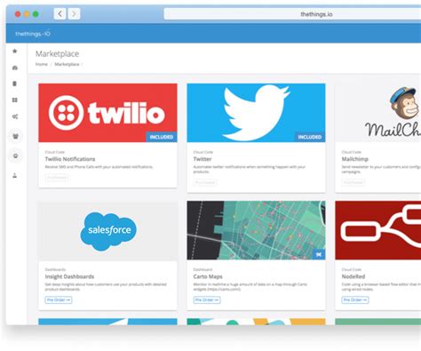 Thethings Io Iot Platform Main Features
