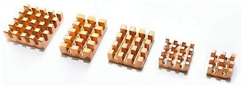 Медные радиаторы для миникомпьютера Raspberry Pi Ra603 5 шт фото отзывы характеристики в